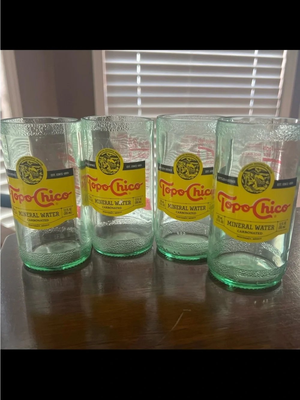 Topo Chico | Dining | S4 Handcrafted Upcycled Topo Chico Drinking ...